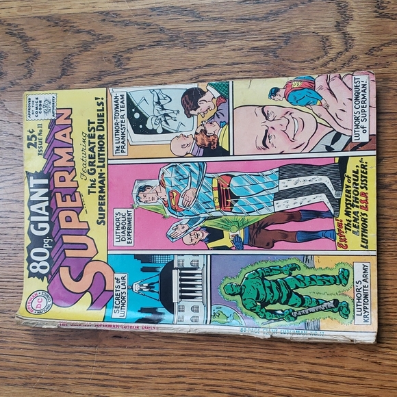DC Comics | Other | Vintage 6s 80pg Giant Superman No 1 Dc Comics Comic ...